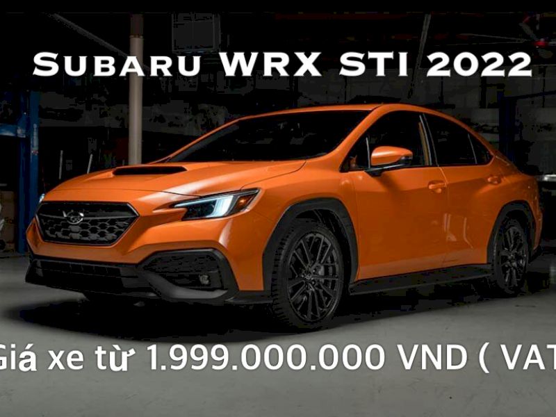 Subaru Long Biên: Giá xe và chi phí đăng ký lăn bánh các dòng xe Subaru ...